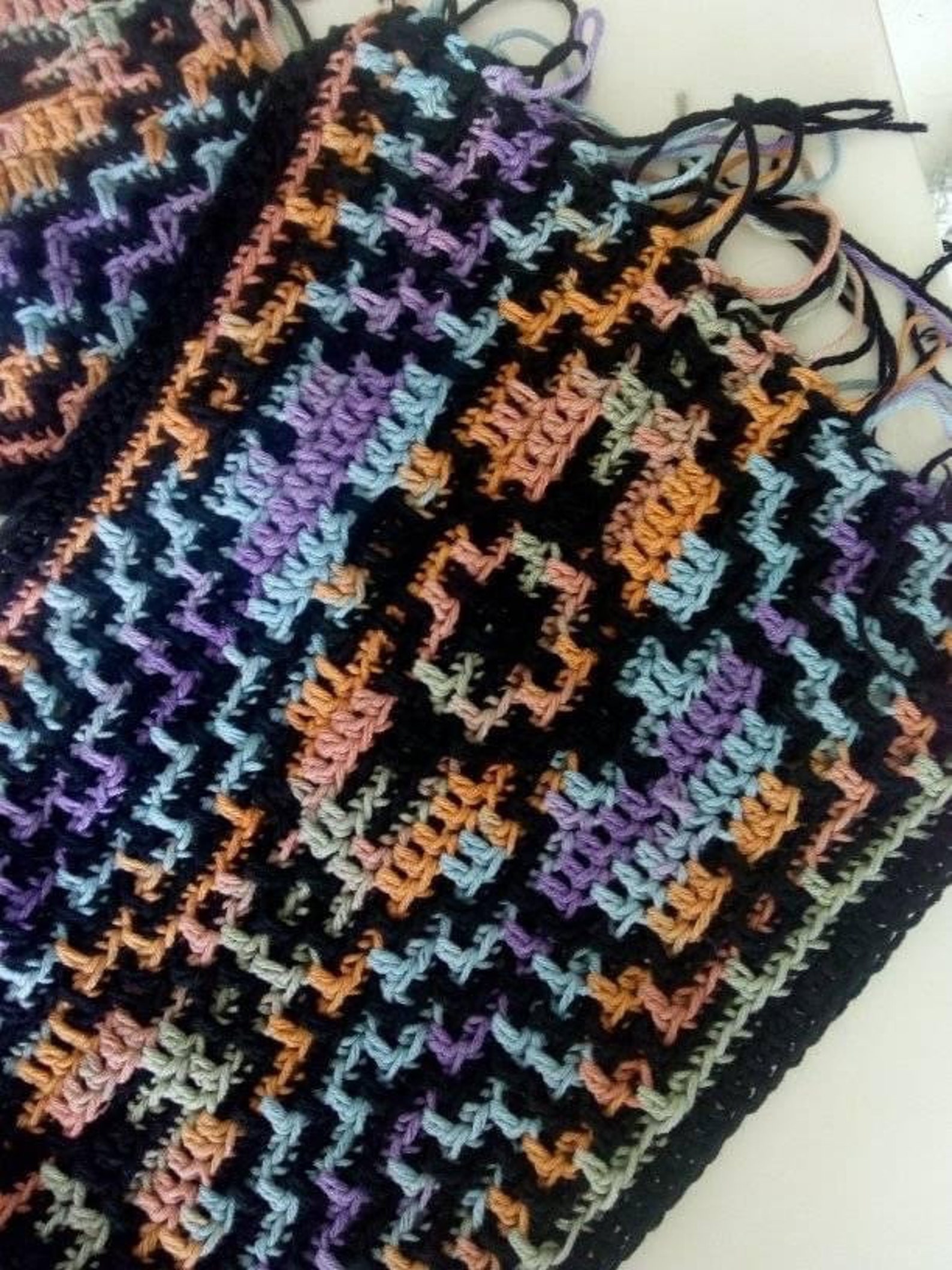 Primrose Paradise Overlay Mosaic Crochet Pattern - Etsy Australia