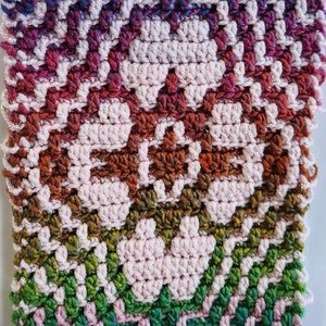 Primrose Paradise Overlay Mosaic Crochet Pattern - Etsy Australia