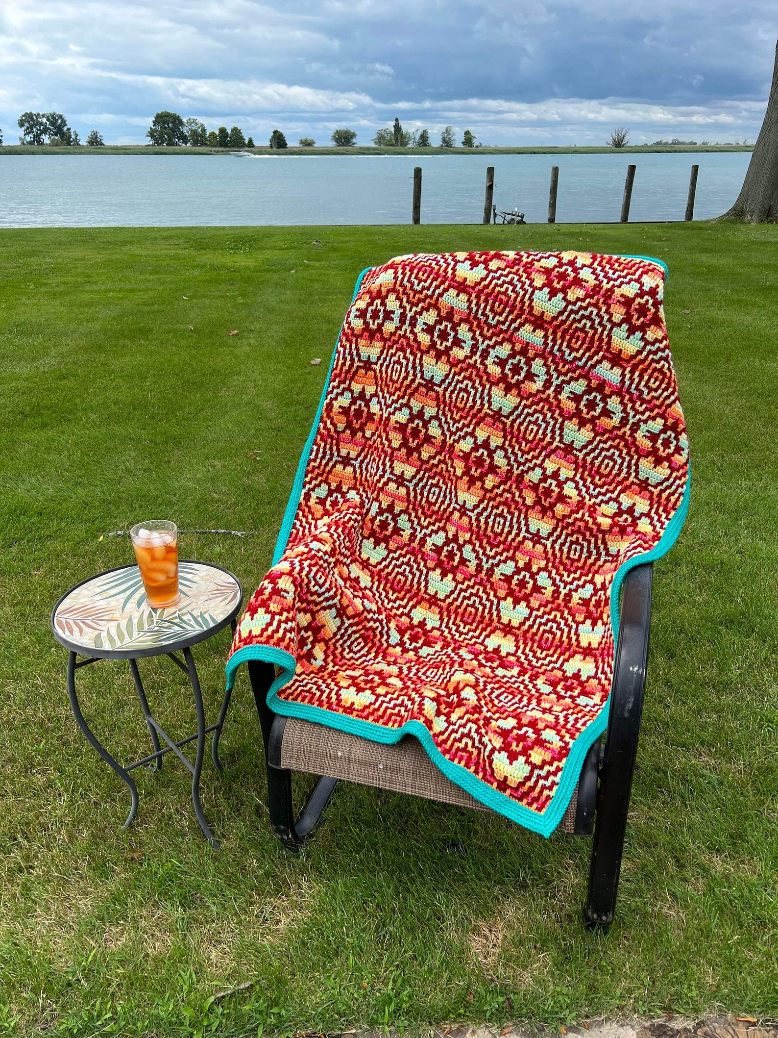 Primrose Paradise Overlay Mosaic Crochet Pattern - Etsy Australia