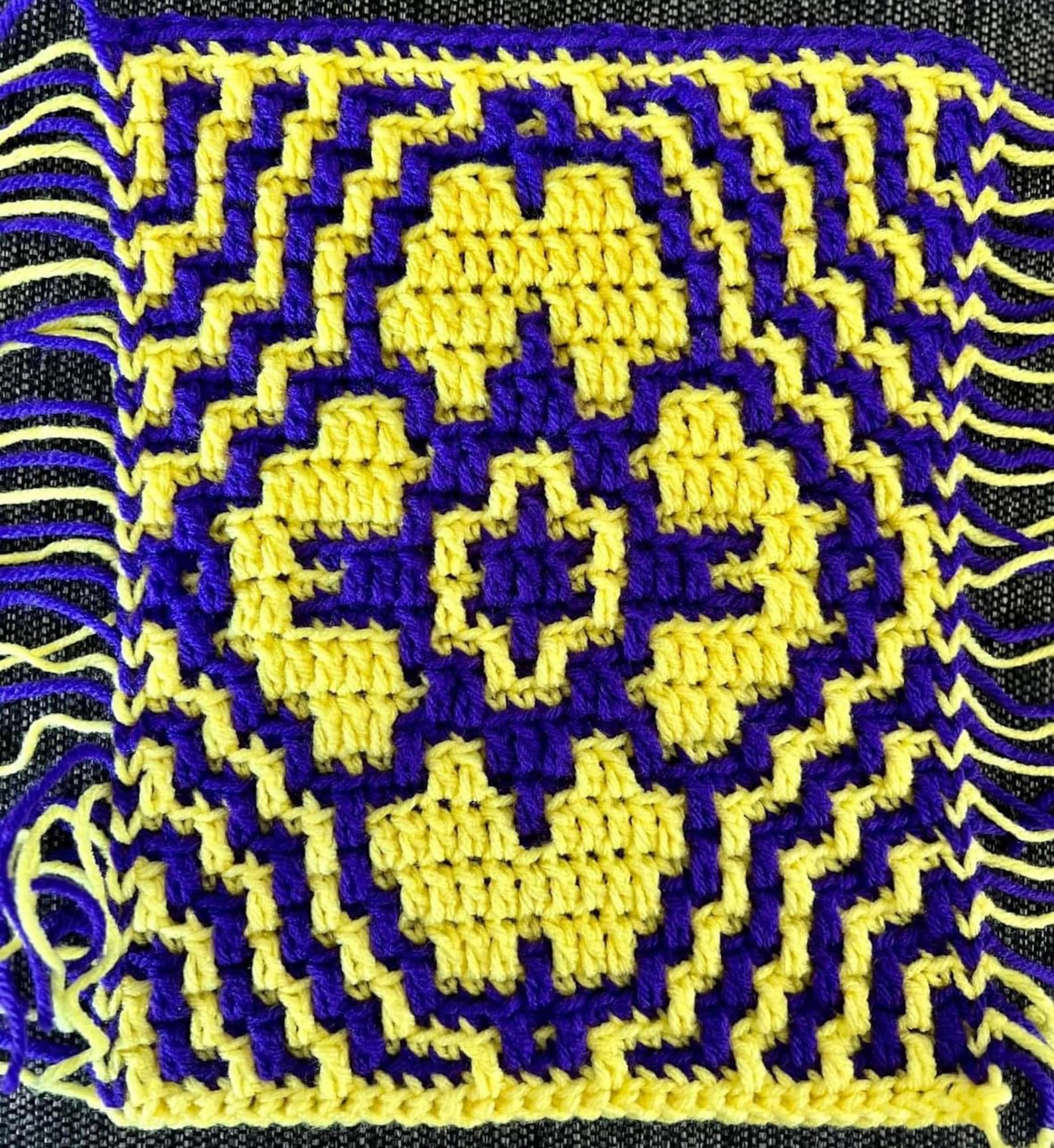Primrose Paradise Overlay Mosaic Crochet Pattern - Etsy Australia
