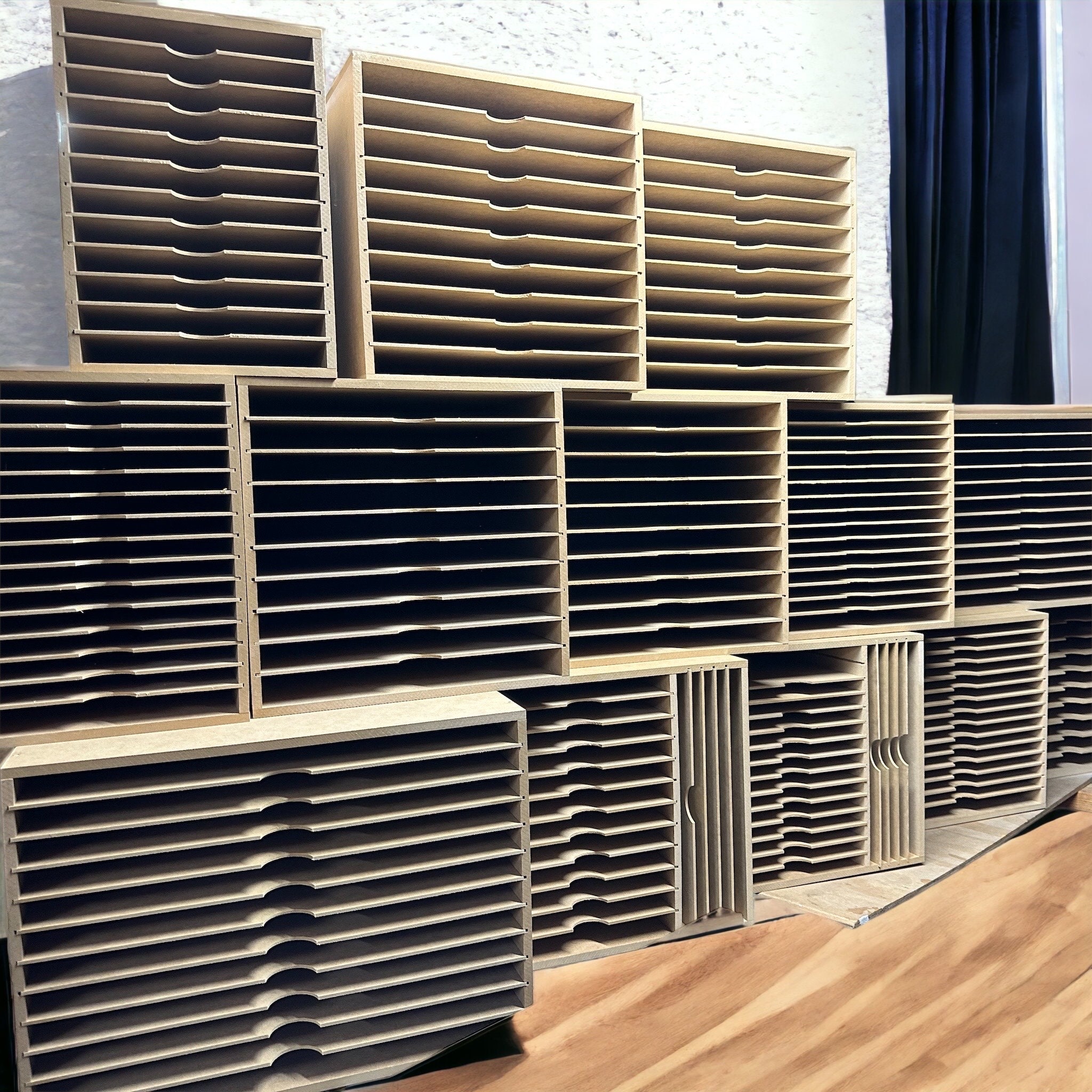 A3 Paper Storage Box 12 Sheleve Unit. - Etsy Australia