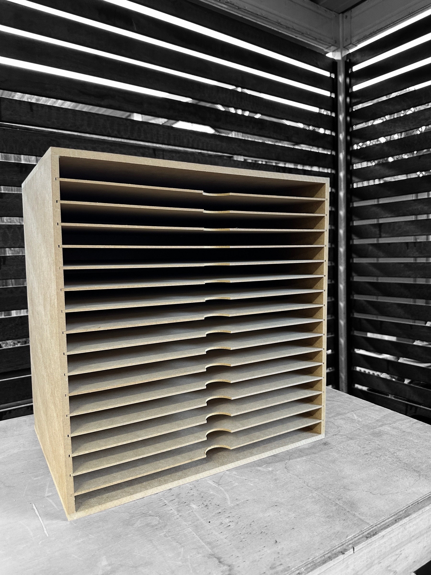 A3 17 Shelve Unit Paper Storage Box - Etsy