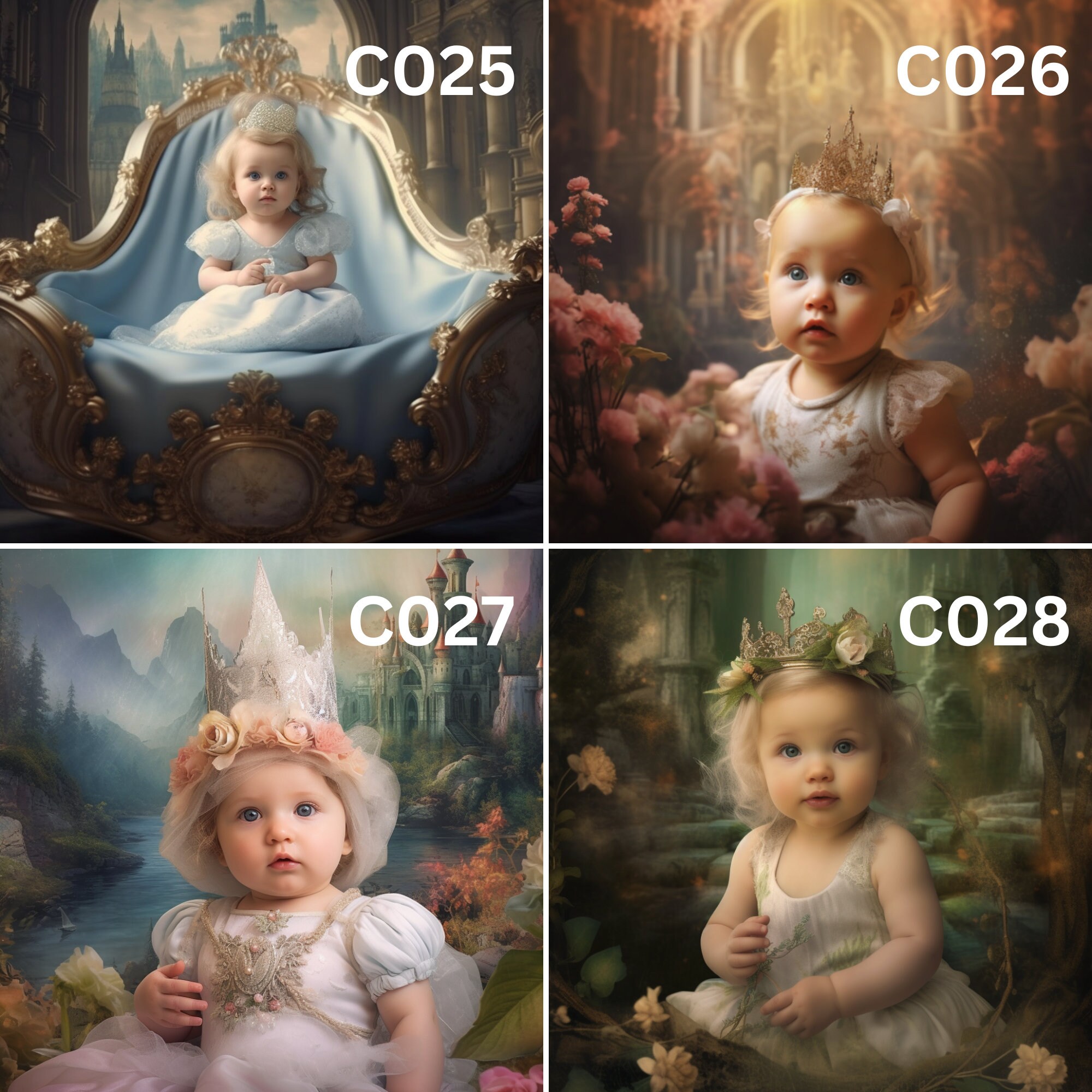 Personalized Baby Fantasy Art - Custom Baby Child Kid Fantasy Art for ...