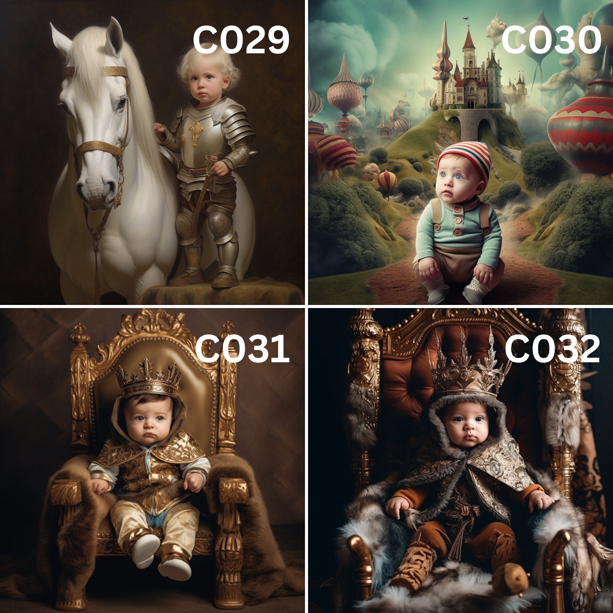 Personalized Baby Fantasy Art - Custom Baby Child Kid Fantasy Art for ...