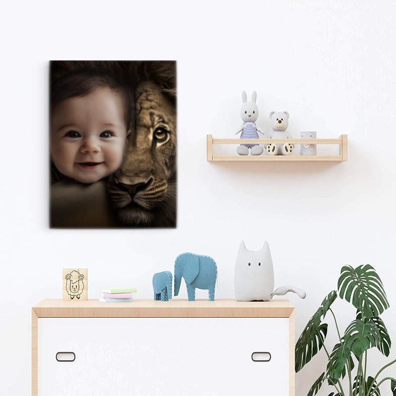 Personalized Baby Fantasy Art - Custom Baby Child Kid Fantasy Art for ...