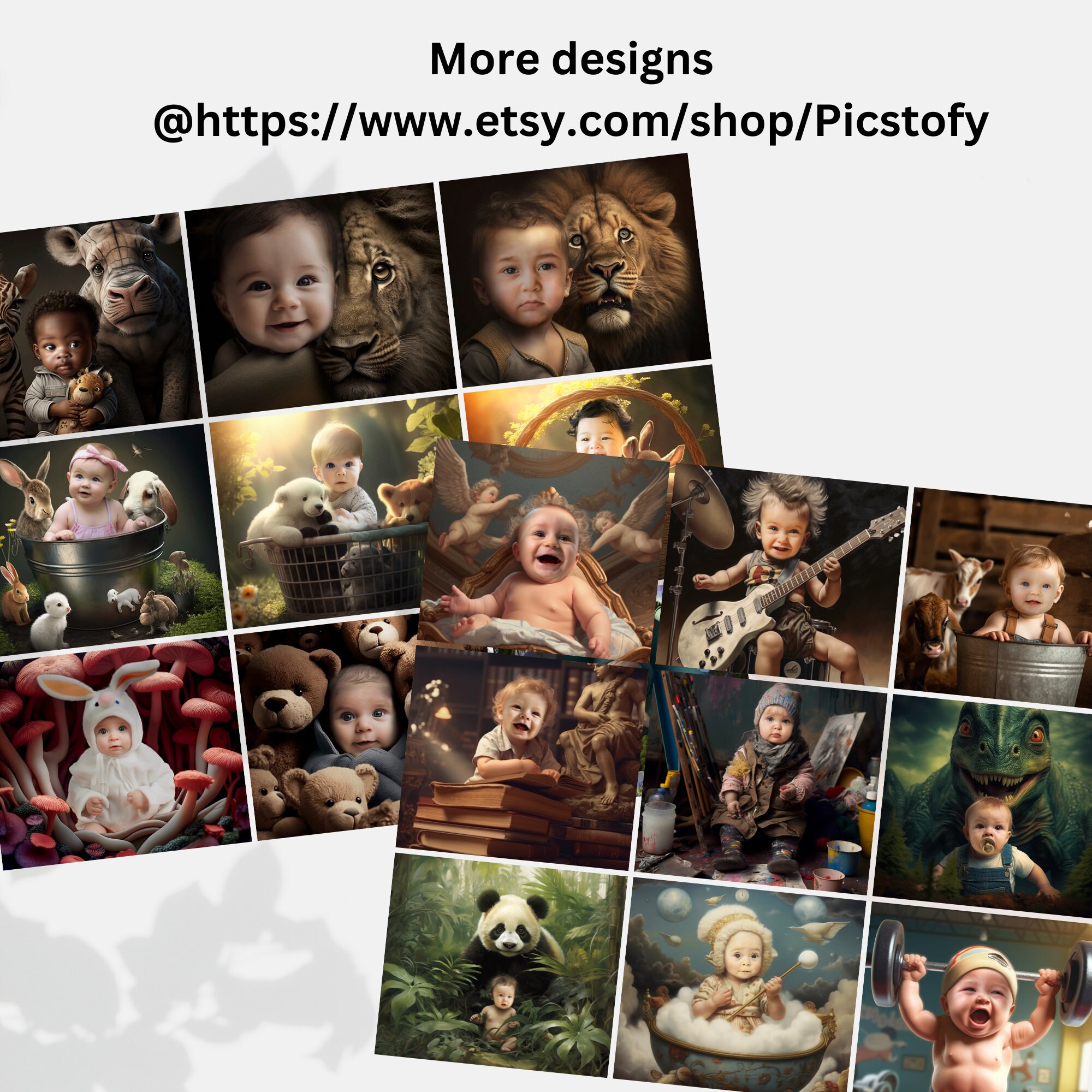 Personalized Baby Fantasy Art - Custom Baby Child Kid Fantasy Art for ...