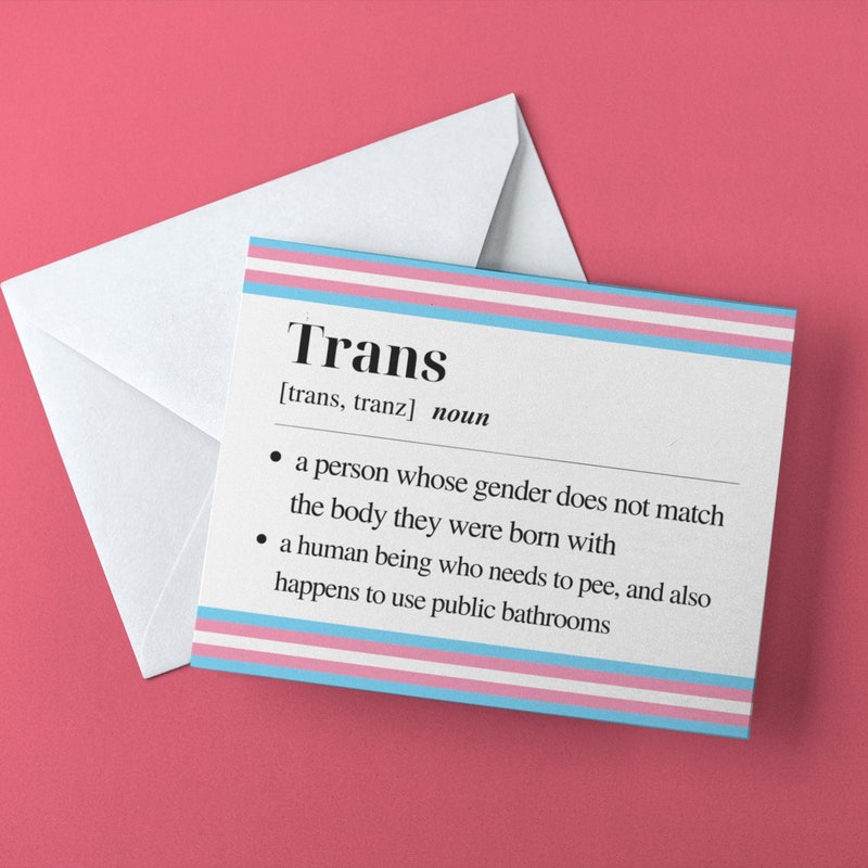 Transgender Cards - Etsy