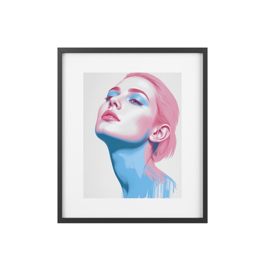 Discreet Trans Pride Art Print: Empowering LGBTQ+ Decor - Etsy