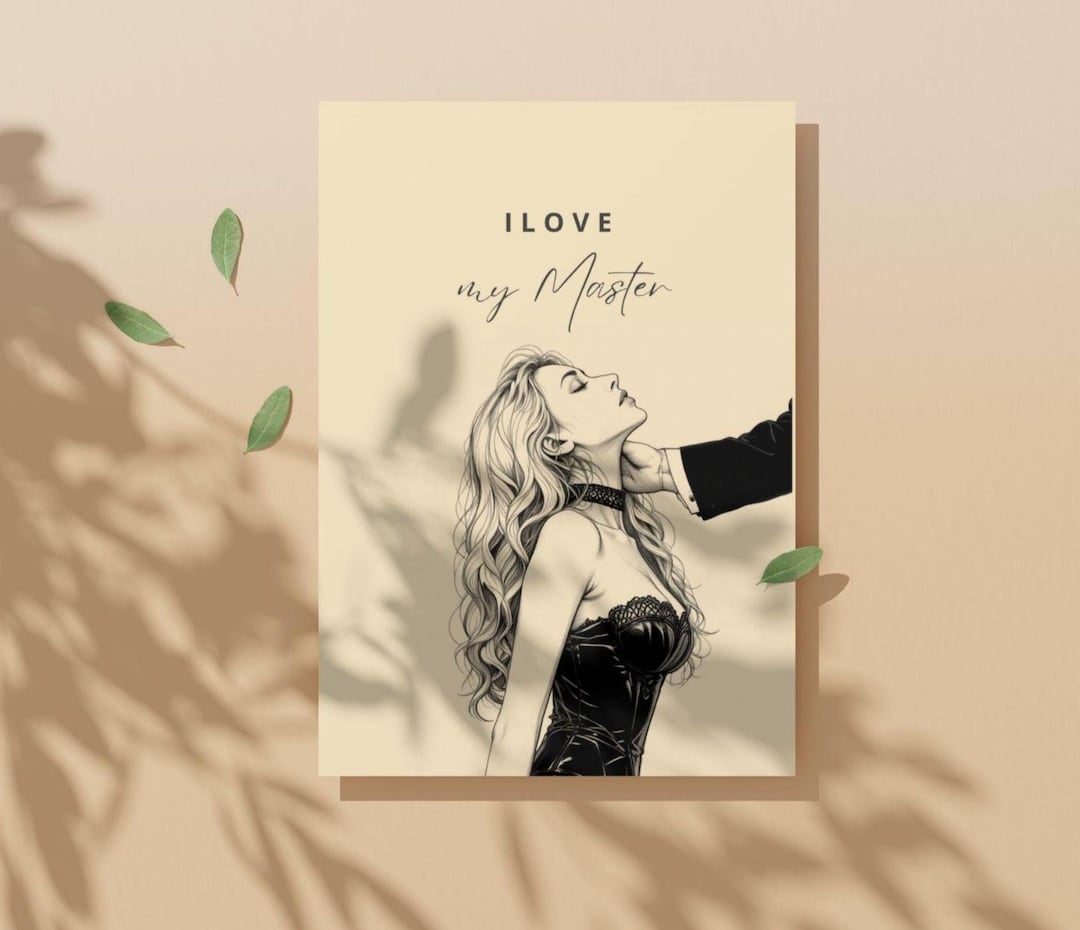 BDSM Card, Anniversary Greeting Card for Master, Daddy Dom - Etsy