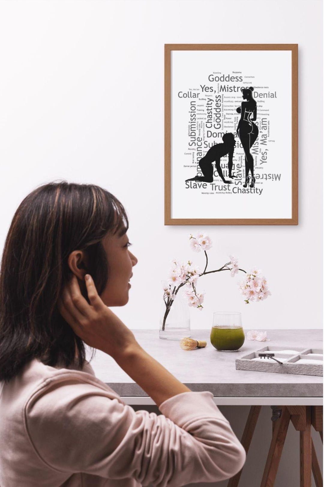 Femdom Art Print, Female Supremacy, Feminist Art Poster - Etsy