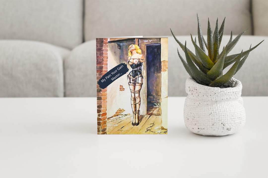 BDSM Card for Master or Daddy Dom - Etsy
