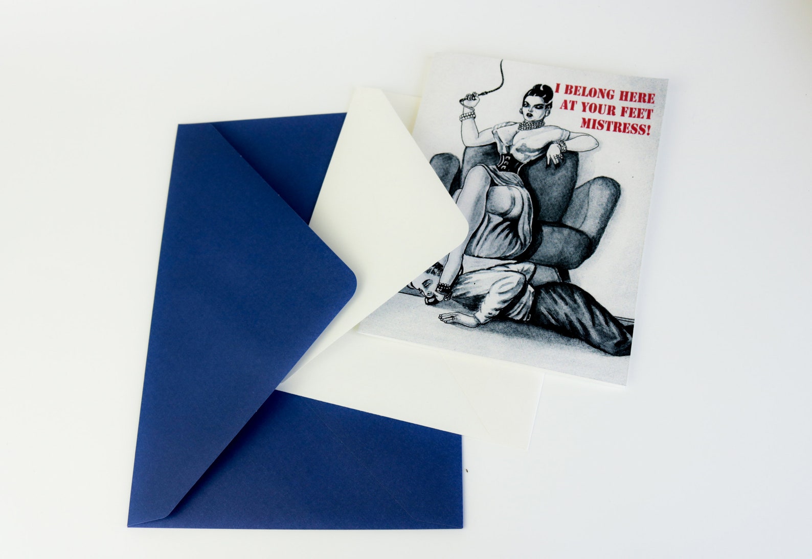 Femdom Love Card BDSM Greeting Card for Mistress Custom Note - Etsy