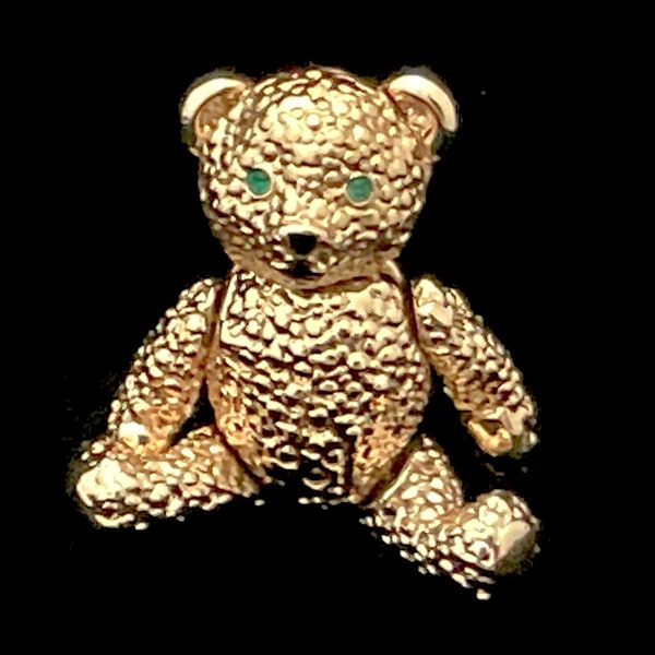 Teddy Bear Pin - Etsy