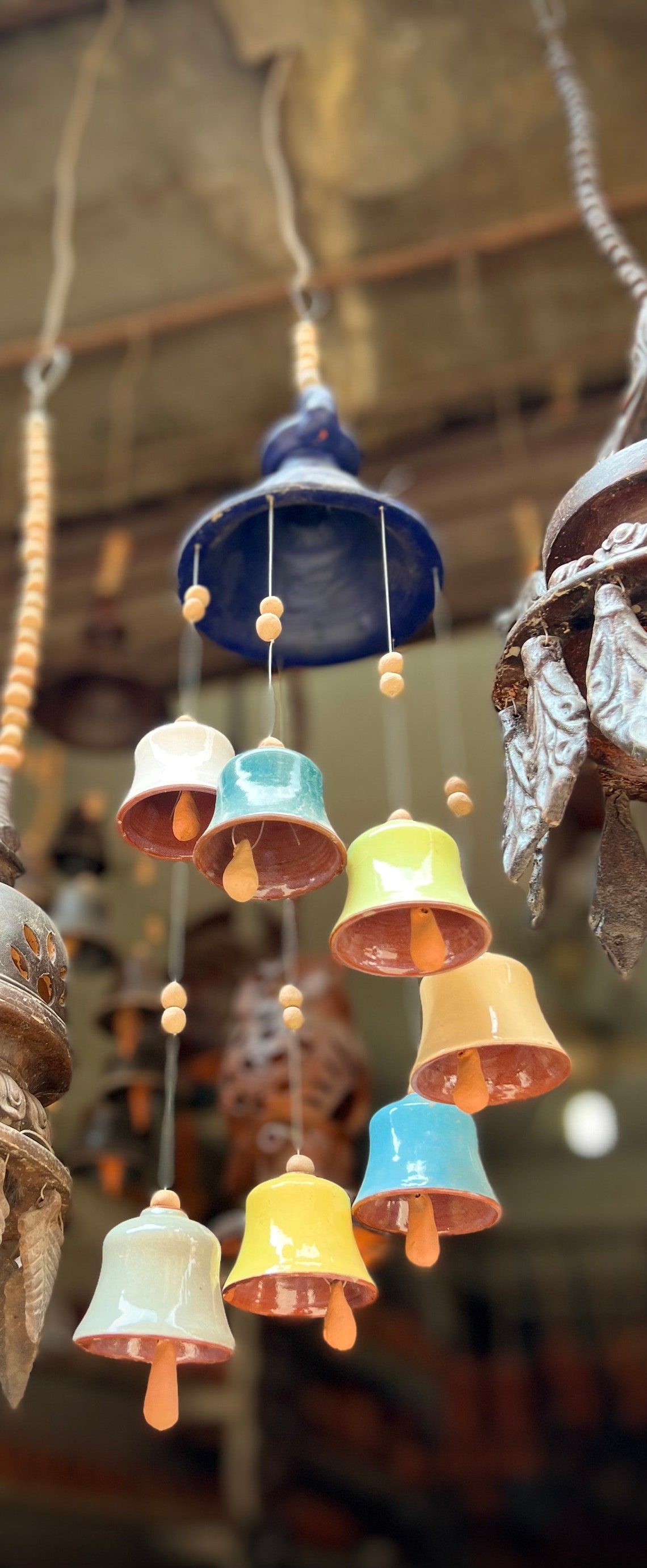Ceramic Wind Chimes- Handmade in Nepal - Etsy