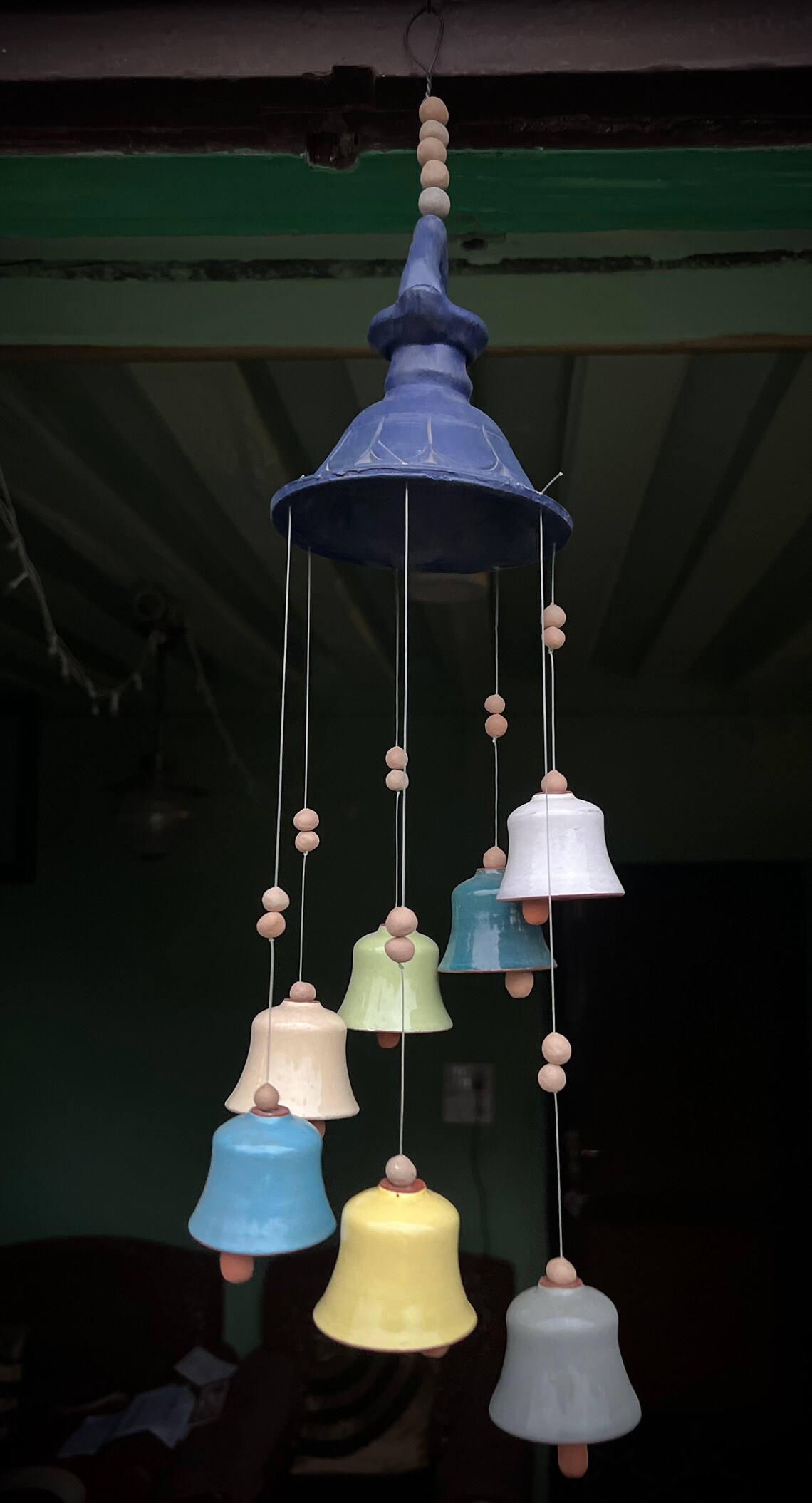 Ceramic Wind Chimes- Handmade in Nepal - Etsy