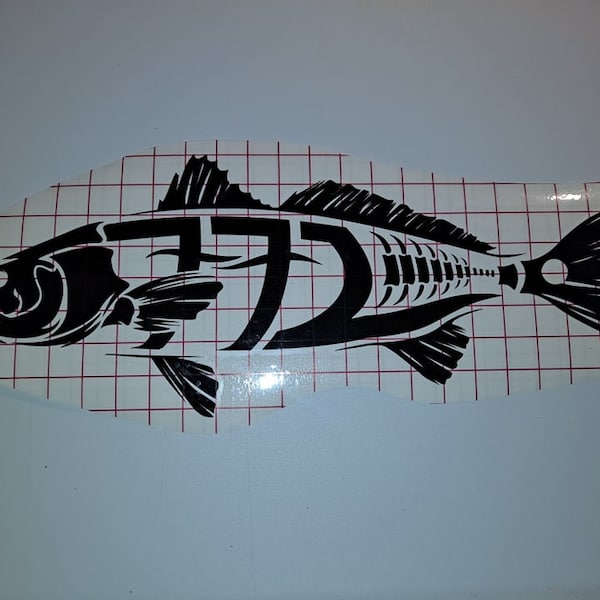 Redfish Decal - Etsy