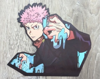 High Quality 3D Motion Anime Sticker | Car Decal | Laptop Peeker ...