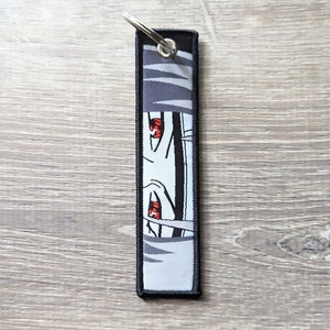 Embroidered Anime Jet Tag / Keychain / Key Tag - Etsy