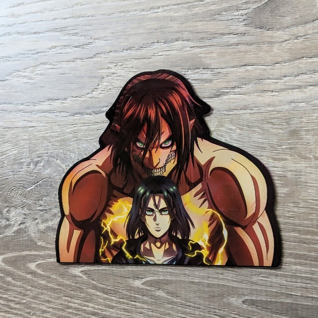 High Quality 3D Motion Anime Sticker | Car Decal | Laptop Peeker ...