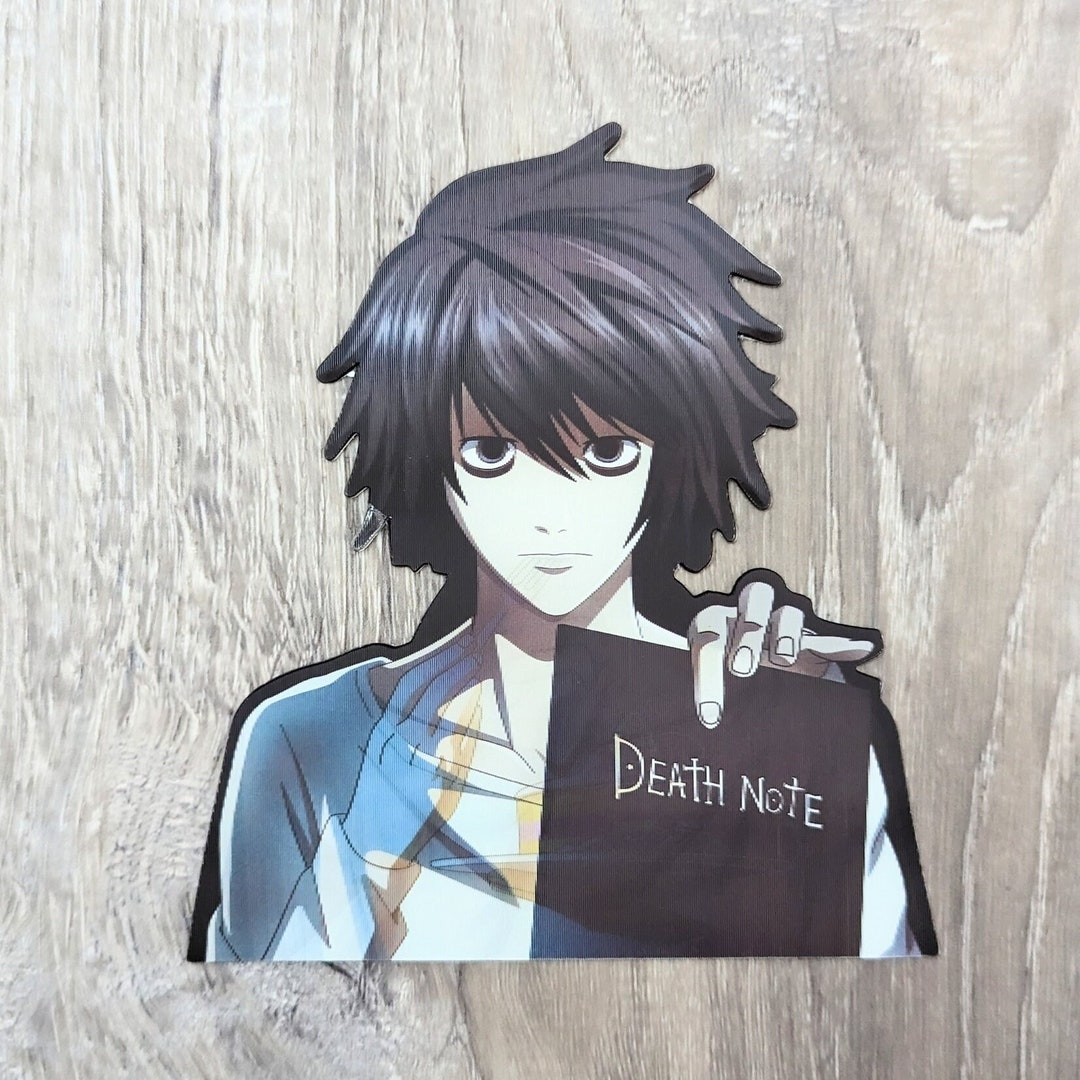 High Quality 3D Motion Anime Sticker | Car Decal | Laptop Peeker ...