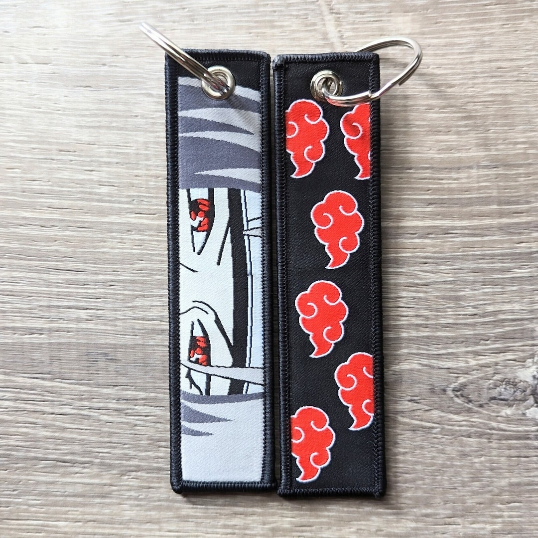 Embroidered Anime Jet Tag / Keychain / Key Tag - Etsy