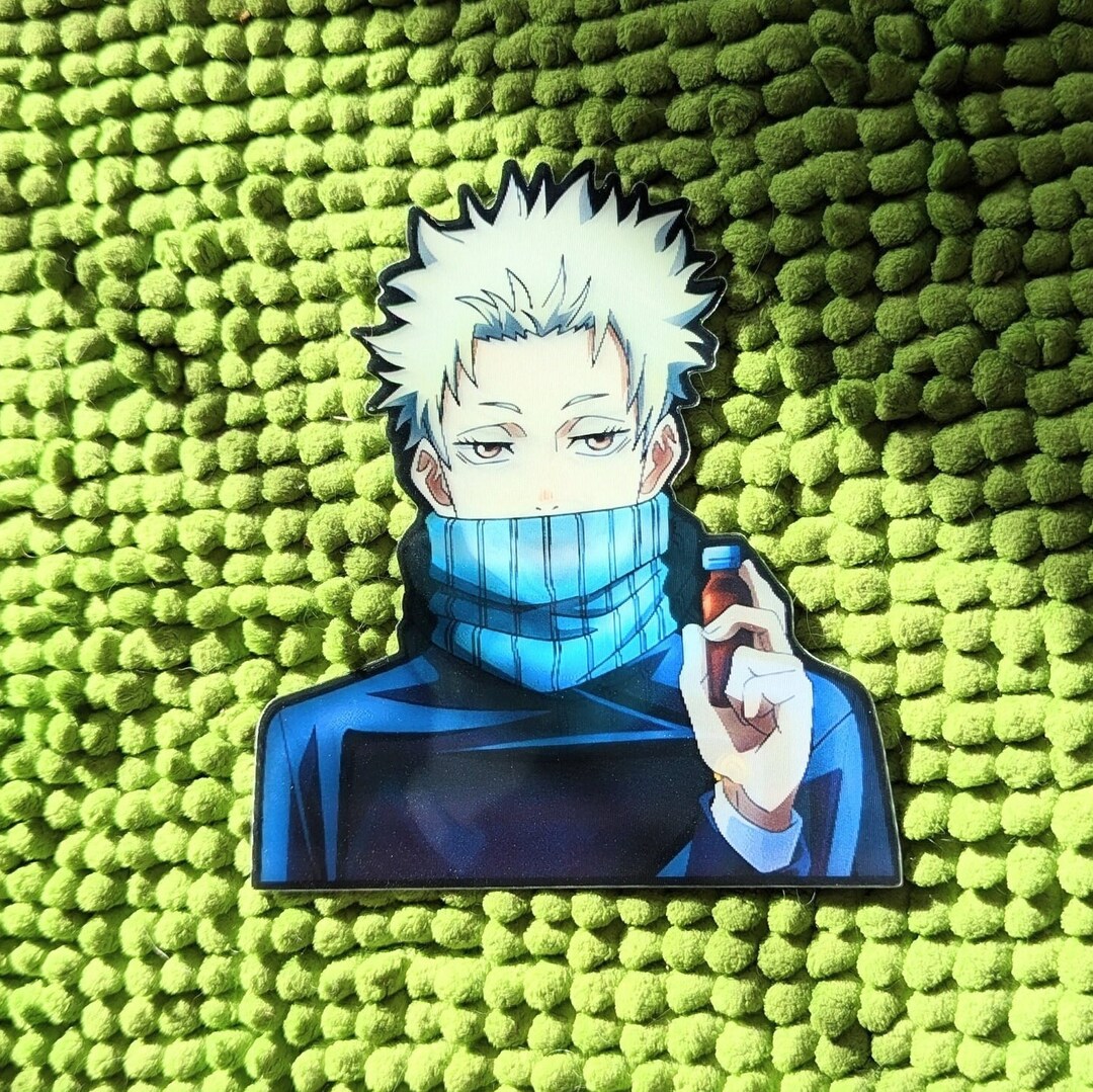 High Quality 3D Motion Anime Sticker | Car Decal | Laptop Peeker ...