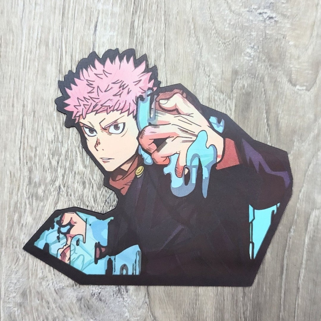 High Quality 3D Motion Anime Sticker Car Decal Laptop Peeker Sticker - Etsy