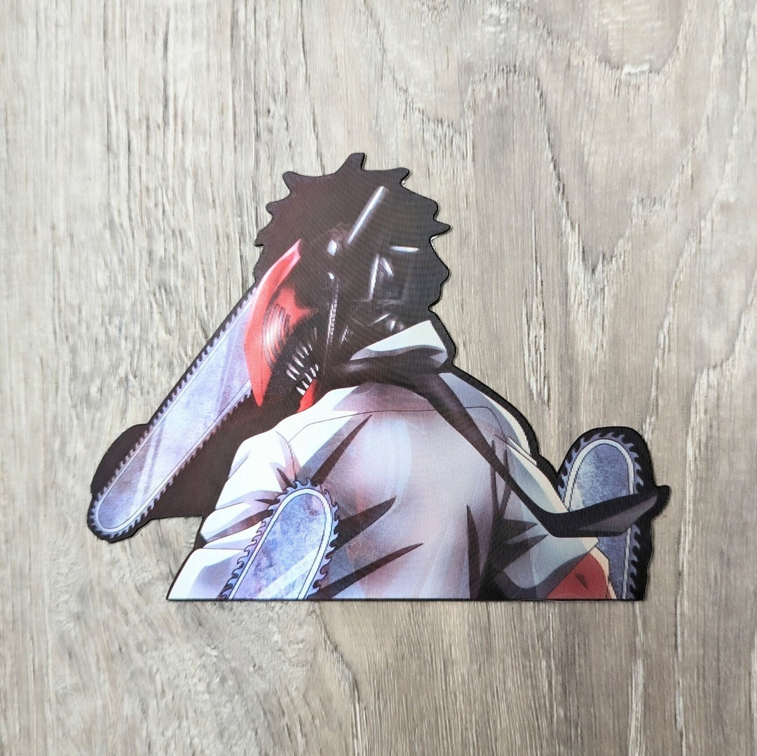 High Quality 3D Motion Anime Sticker | Car Decal | Laptop Peeker ...