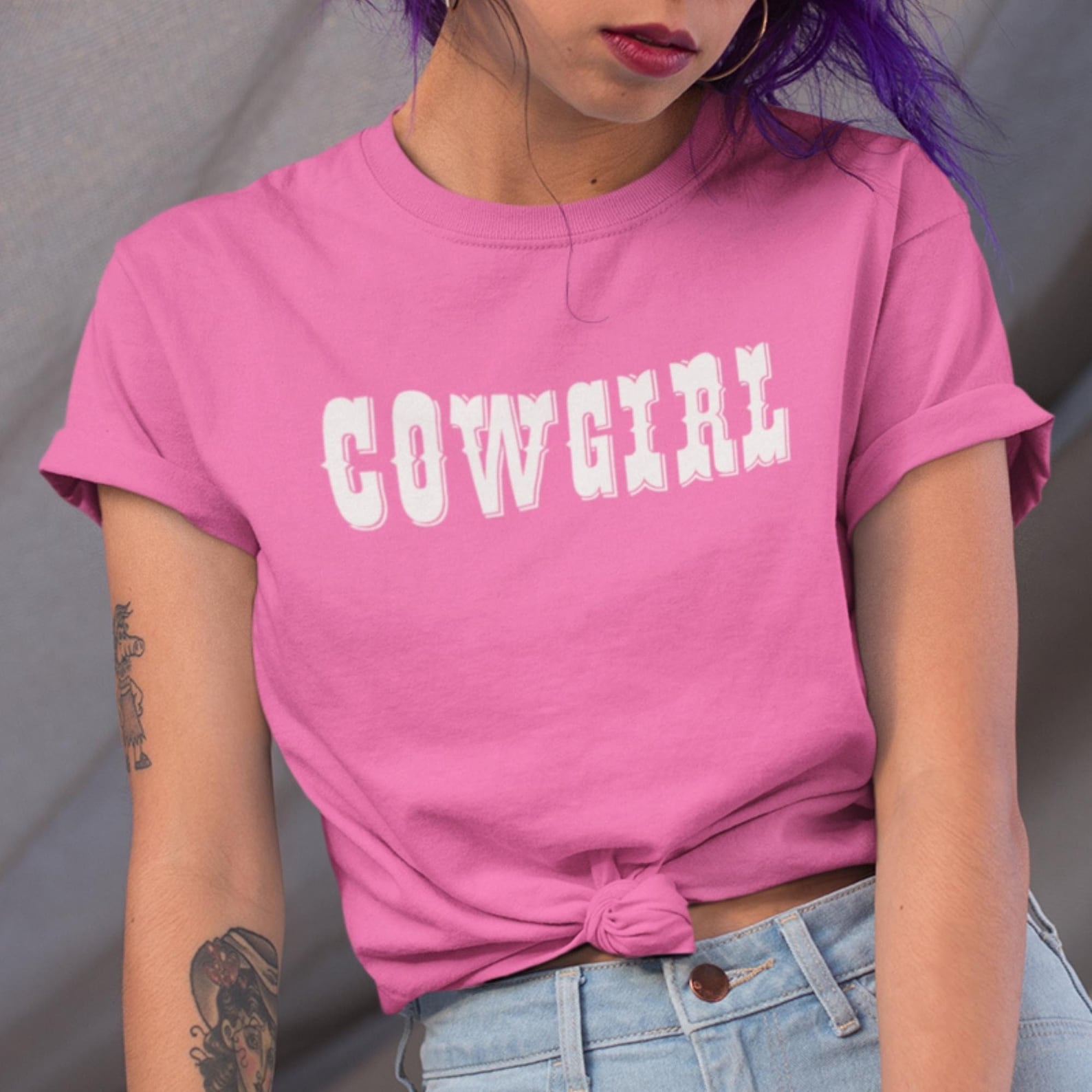 Pink Cowgirl Shirt Hot Pink Shirt Western Shirt Women Pink - Etsy