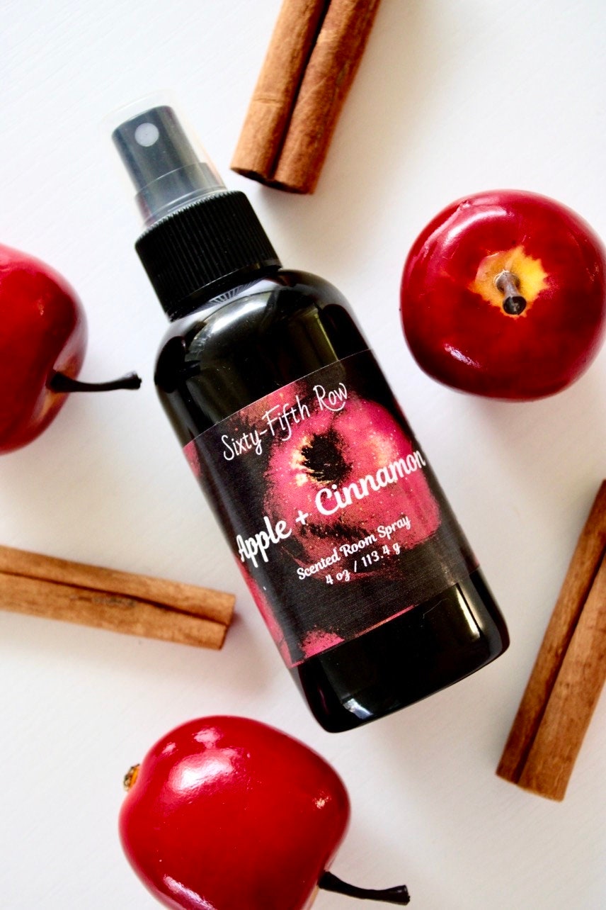 Homemade Room Spray Apple Cinnamon Gift Linen Spray Car Spray Gifts ...