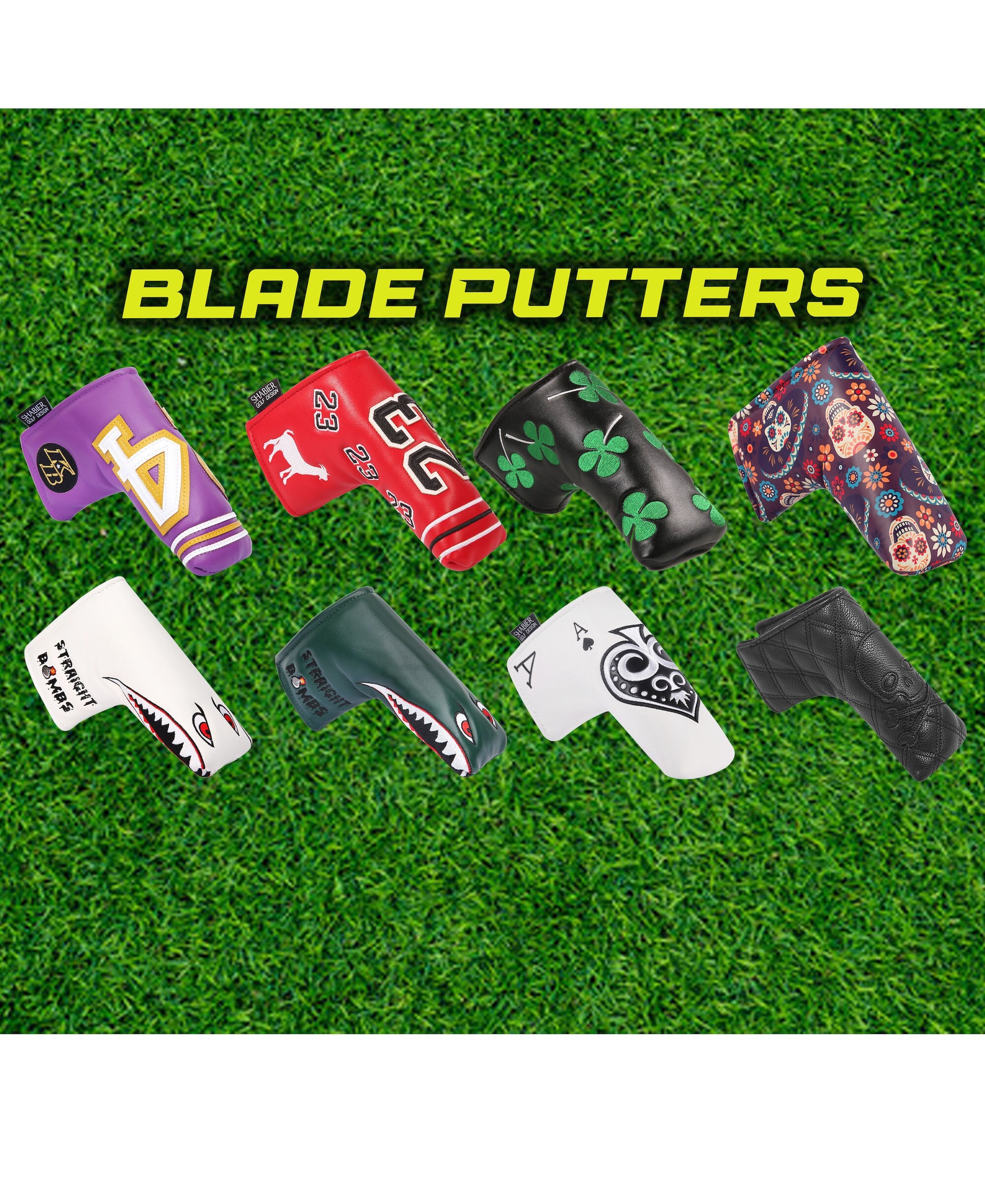 Blade Putter Head Cover Golf Head Cover Putter Head Cover Golf ...