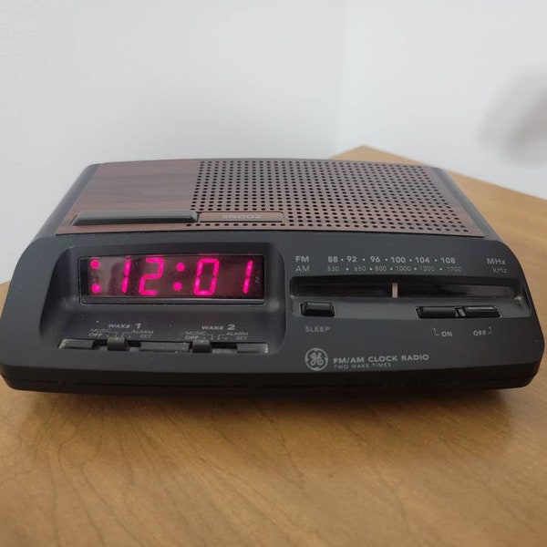 Ge Clock Radio - Etsy