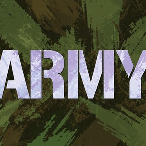 Army Stencil Font: Military Lettering (TTF File) - Etsy