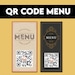QR Code Menu Design, Menu QR Code for Restaurant & Cafe, Personalizable ...