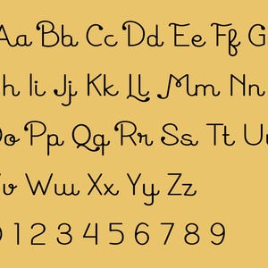 Elegant Cursive Font: Calligraphy Script for Cricut (TTF File) - Etsy