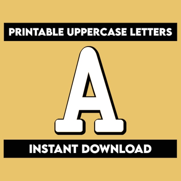 Outline Bulletin Board Letters - Etsy