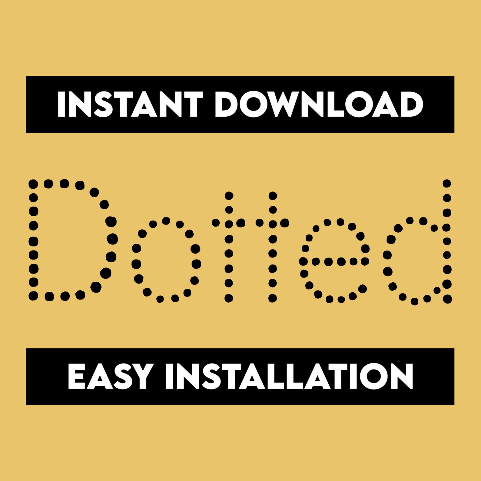 Dotted Writing Practice Font: School & Cricut (TTF Digital Download) - Etsy