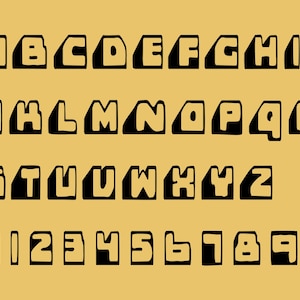 Drop Shadow Font, Drop Shadow Letters, Drop Shadow Text, Cricut Font ...