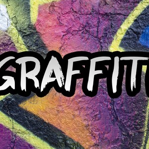 Edgy Graffiti Font: Street Art Alphabet (TTF Digital Download) - Etsy