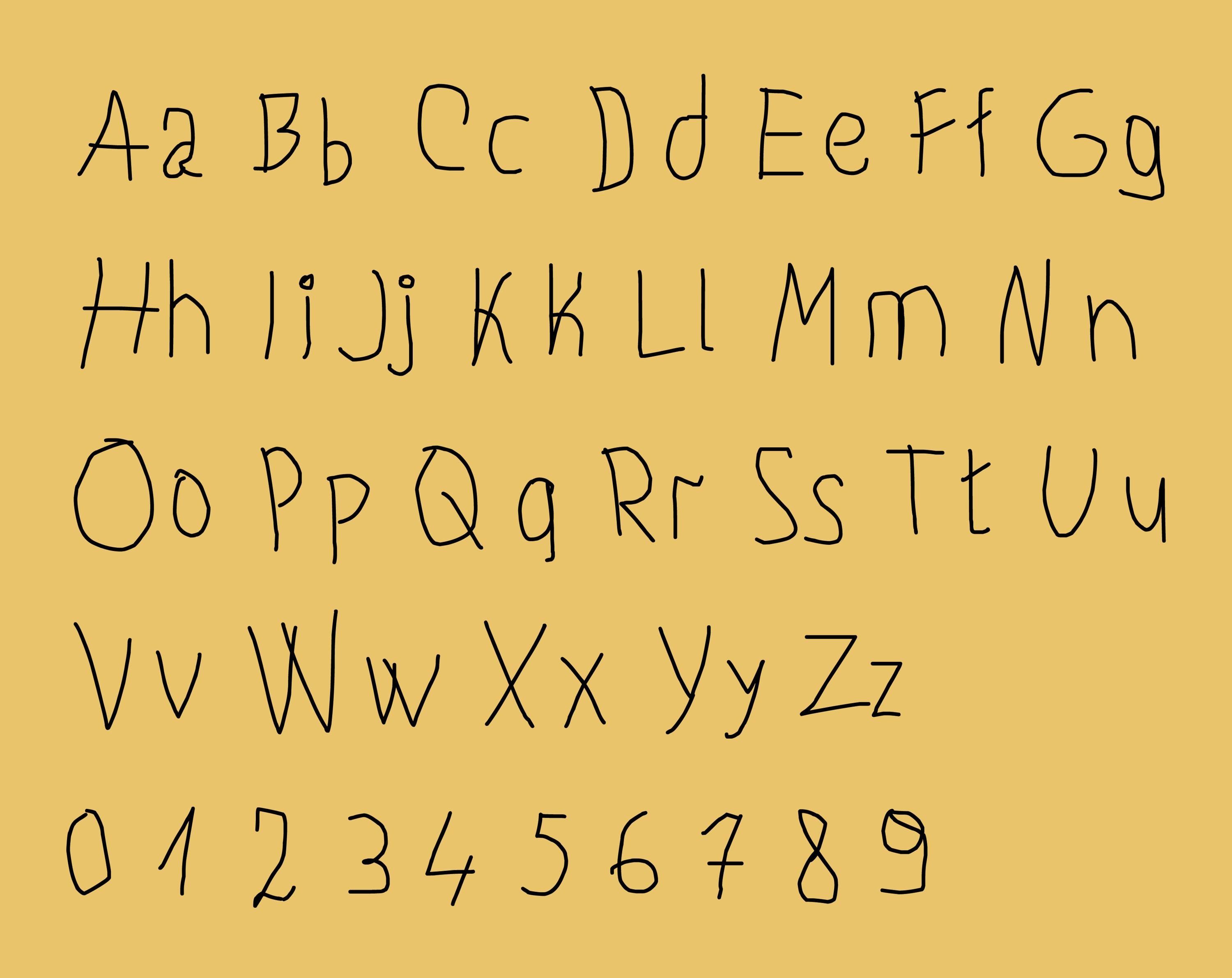 Kindergarten Font: Playful Lettering for Kids (TTF File) - Etsy