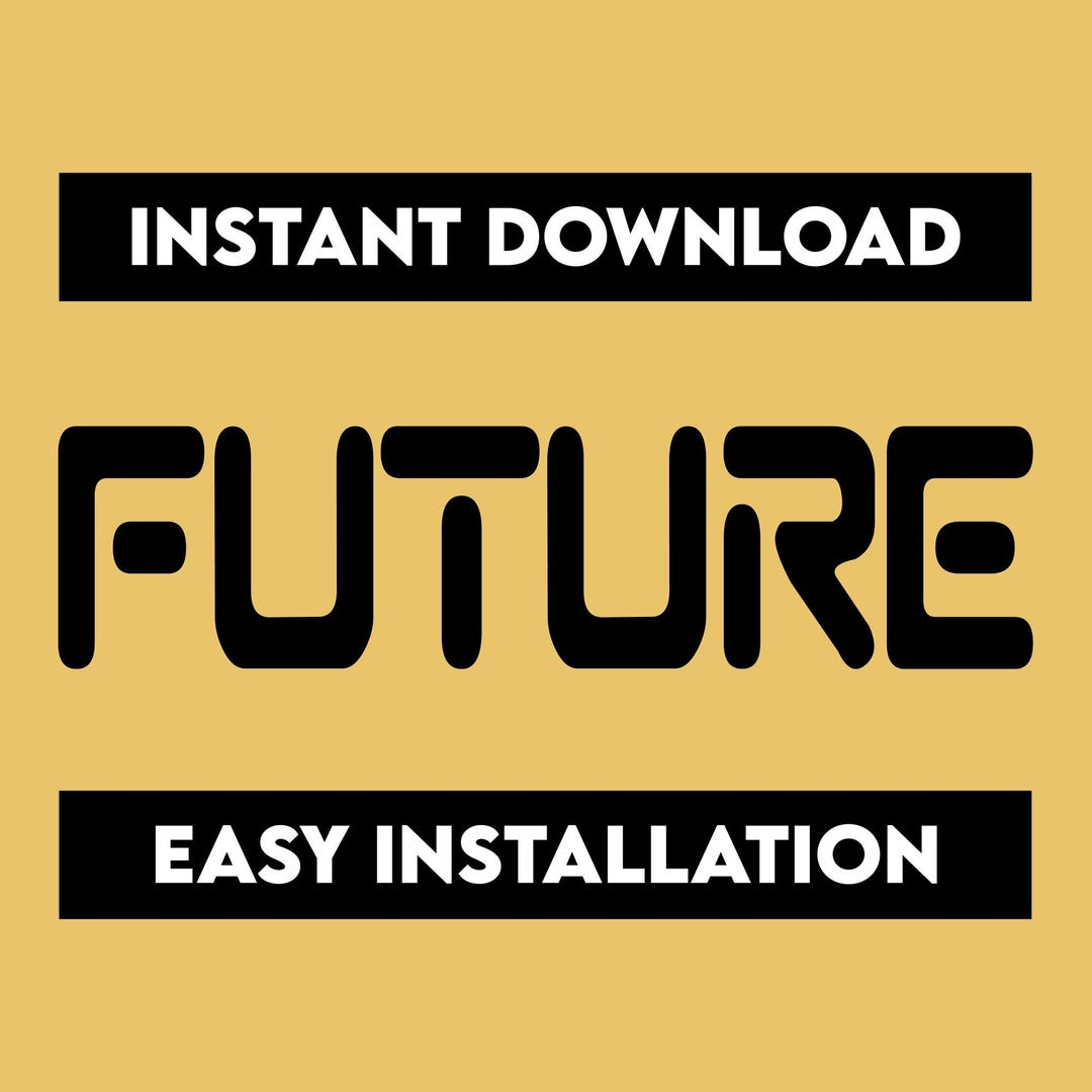 Futuristic Font, Futuristic Letters, Futuristic Alphabet, Sci-fi ...