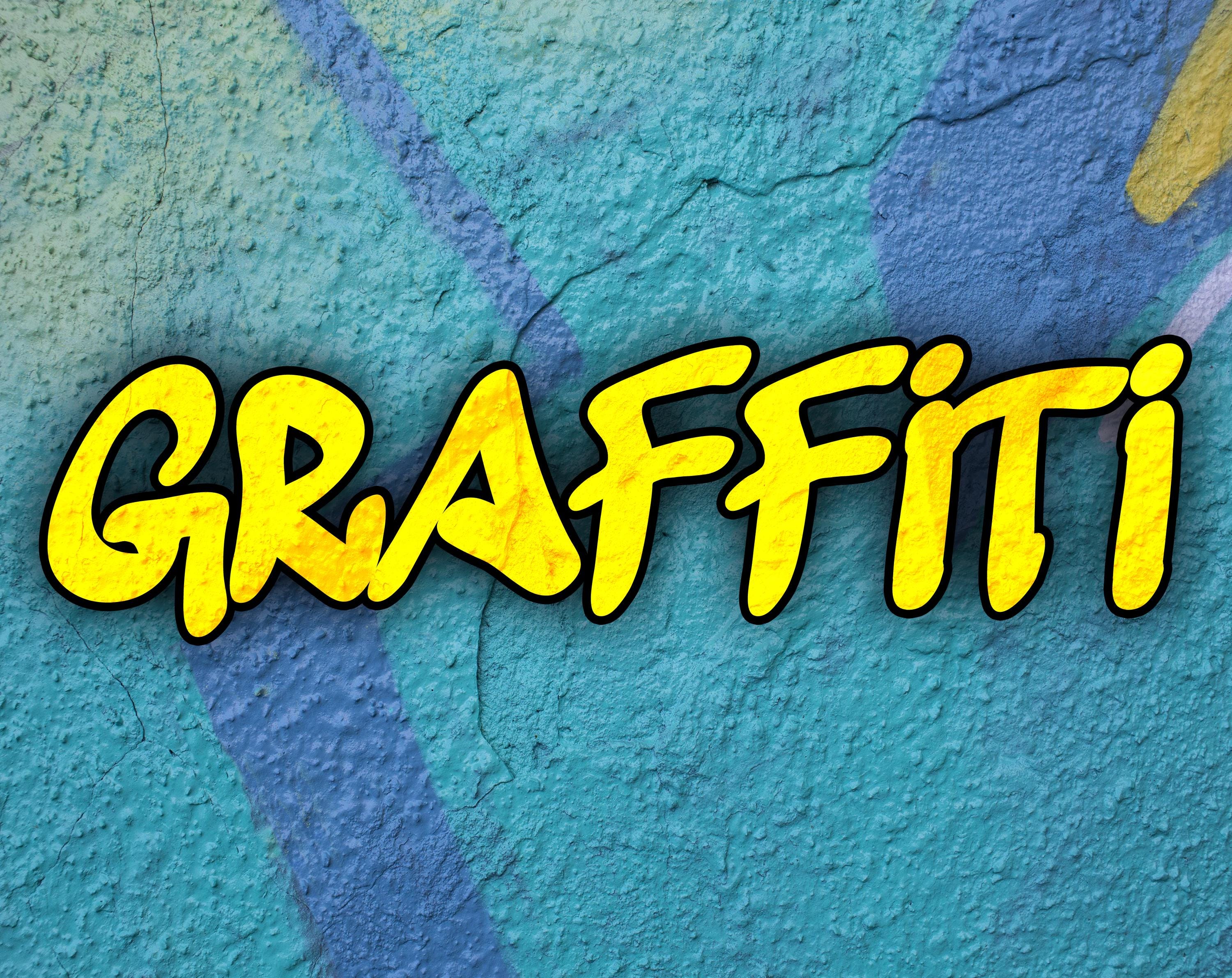 Graffiti Font, Graffiti Typeface, Street Font, Wall Art, Alphabet ...