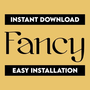 Fancy Font, Fancy Letters, Fancy Text, Fancy Alphabet, Cricut Font ...