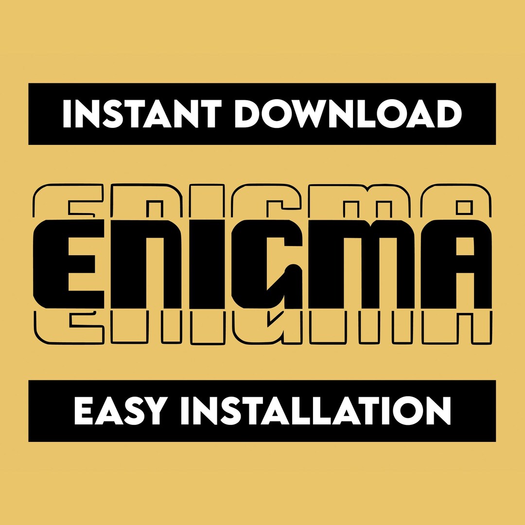 Stacked Font, Stacked Letters, Stacked Text, Stacked Typeface, Cricut ...