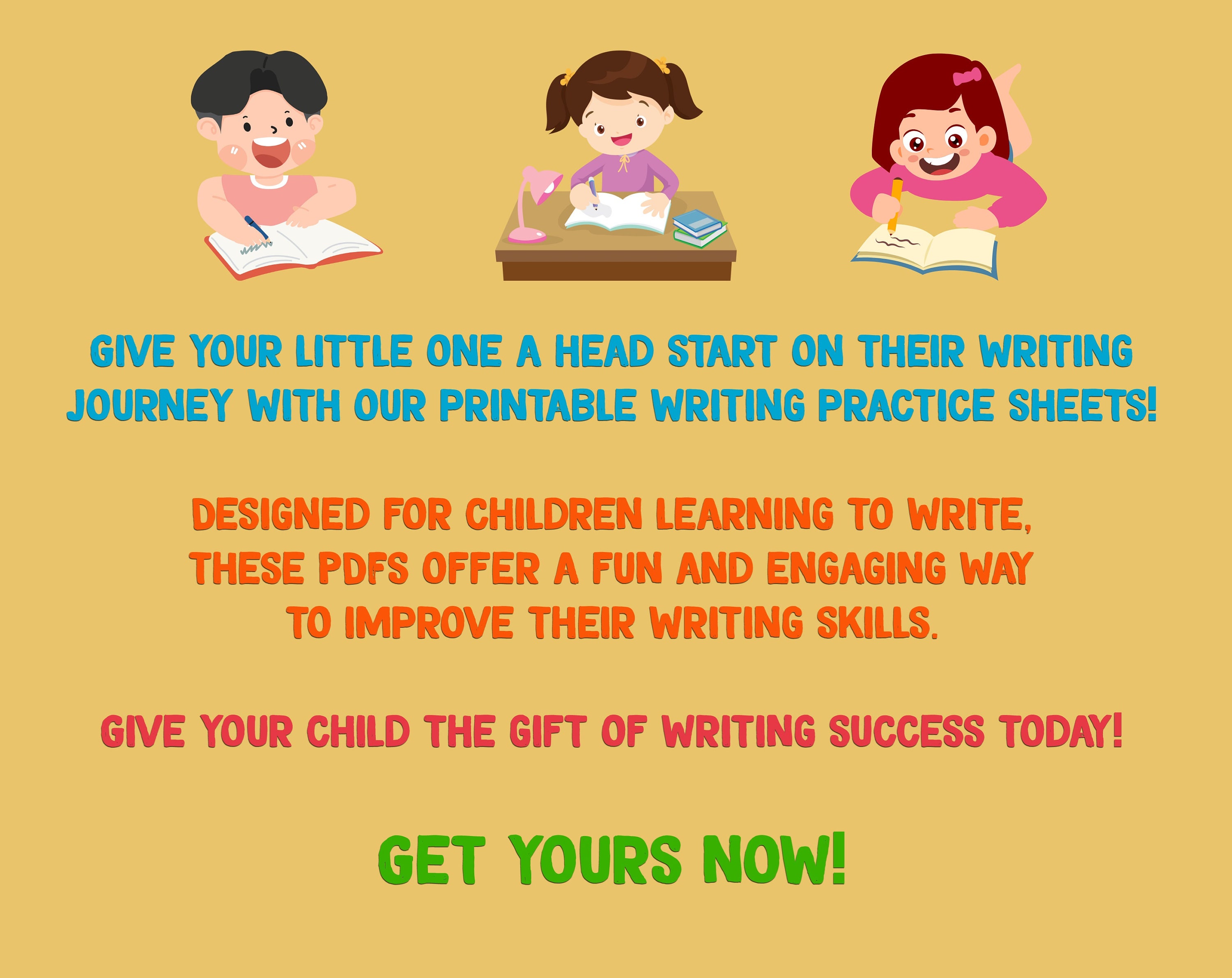 Printable Writing Practice Sheets Handwriting Practice Etsy Printable Writing Practice Sheets Handwriting Practice Etsy
