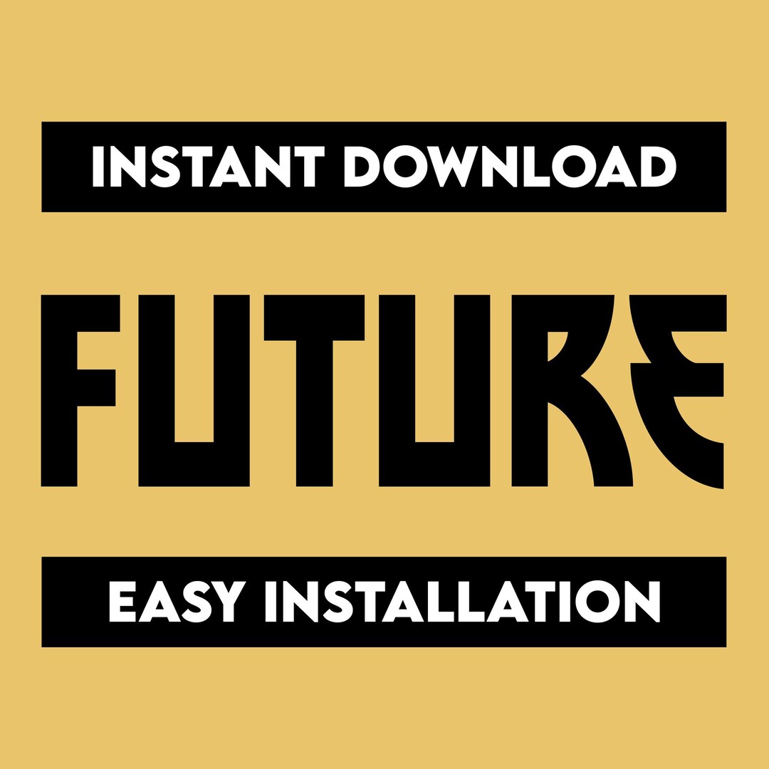 Futuristic Font, Futuristic Letters, Futuristic Alphabet, Sci-fi ...