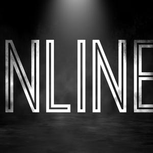 Inline Font: Sleek Modern Typeface (OTF File) - Etsy