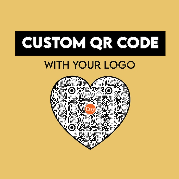 Heart Qr Code - Etsy