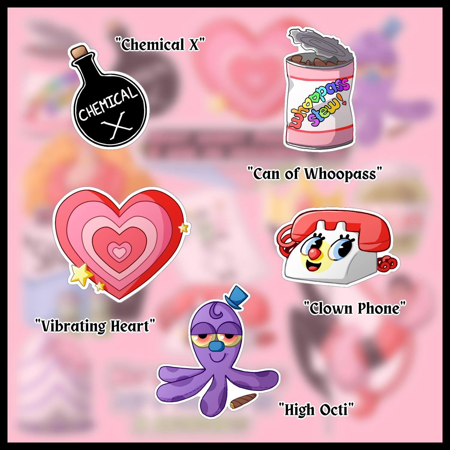 Powerpuff Stickers - Etsy