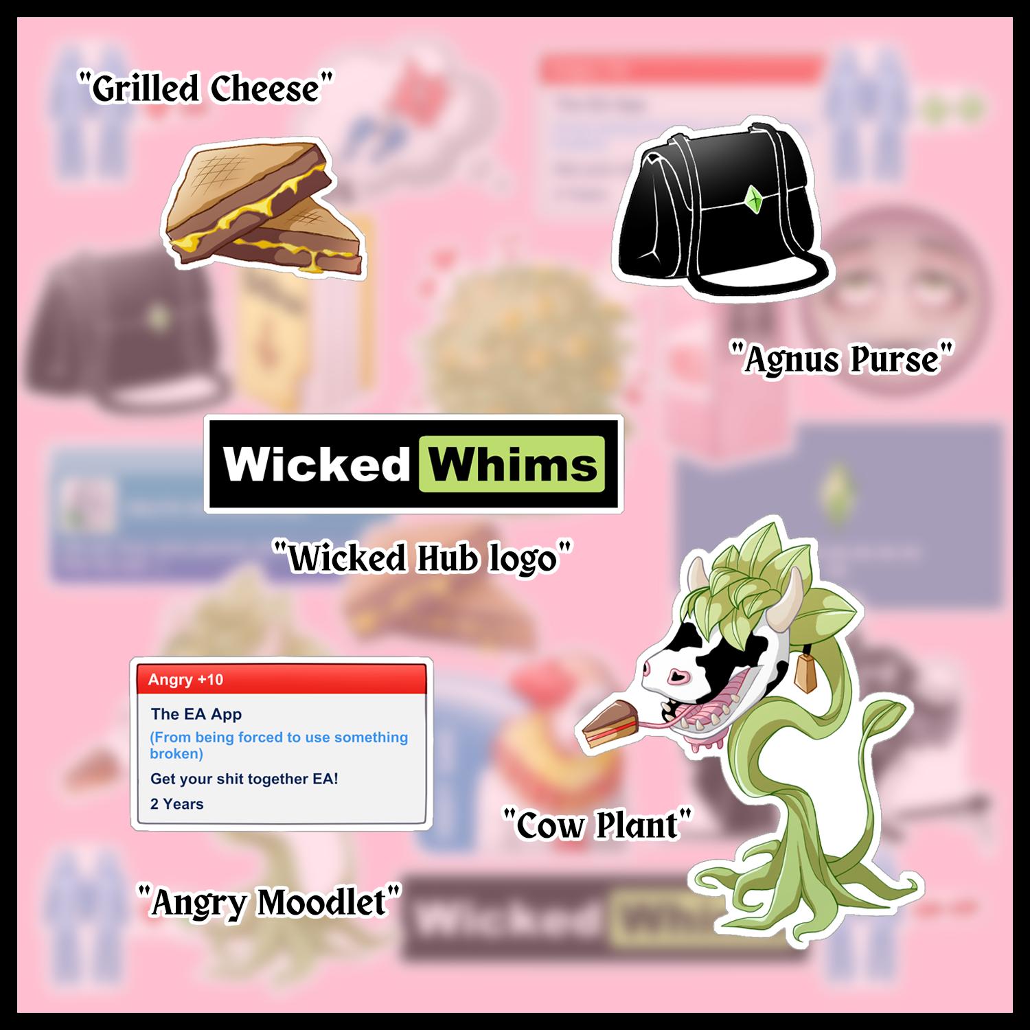 Sims Stickers - Etsy